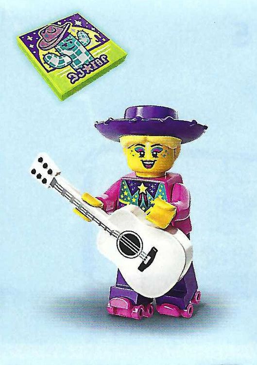 LEGO® Minifigur Vidiyo Bandm. Serie 2 - Discowgirl Guitarist (Neu ...