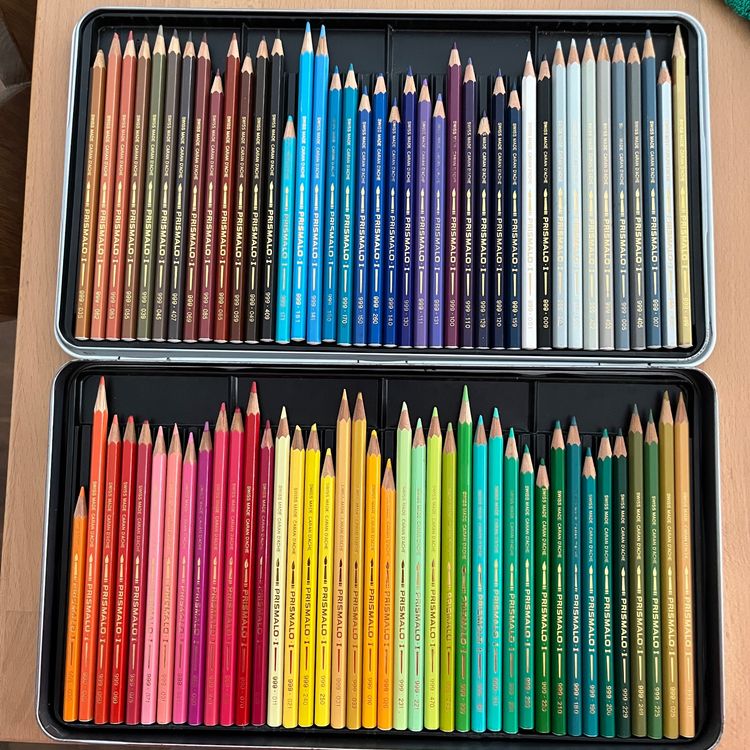 80 Farbstifte Caran d’Ache Prismalo / NP: Fr. 190.– | Kaufen auf Ricardo