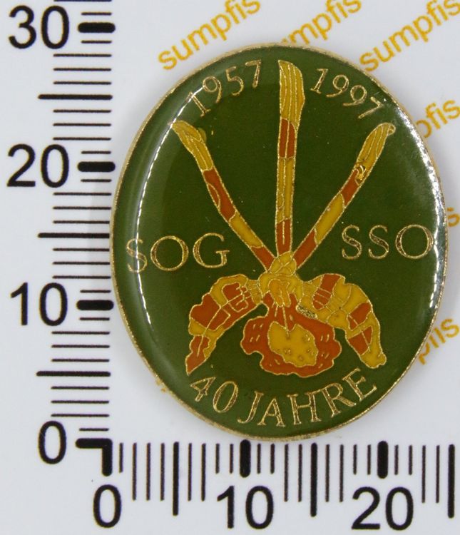 Pin SOG / SSO 40 Jahre 1997 (Gebraucht) in Winterthur für CHF 2 – mit ...