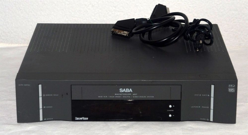 Videorecorder VHS Saba VR 6027 magnétoscope (Gebraucht) in Collonges ...