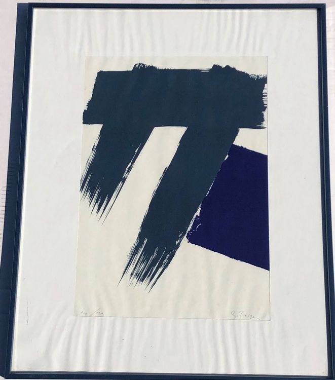 Moderne Serigraphie unleserlich Signiert (Gebraucht) in Hochdorf für CHF 20 – mit Lieferung auf ...