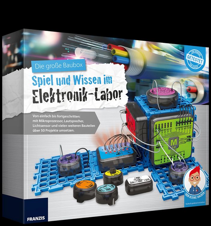 Die große Baubox Spiel und Wissen im Elektronik-Labor (Neu und ...