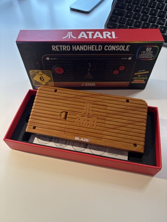 Atari Retro Handheld Konsole - Wie neu, Top Zustand! (Neu (gemäss ...