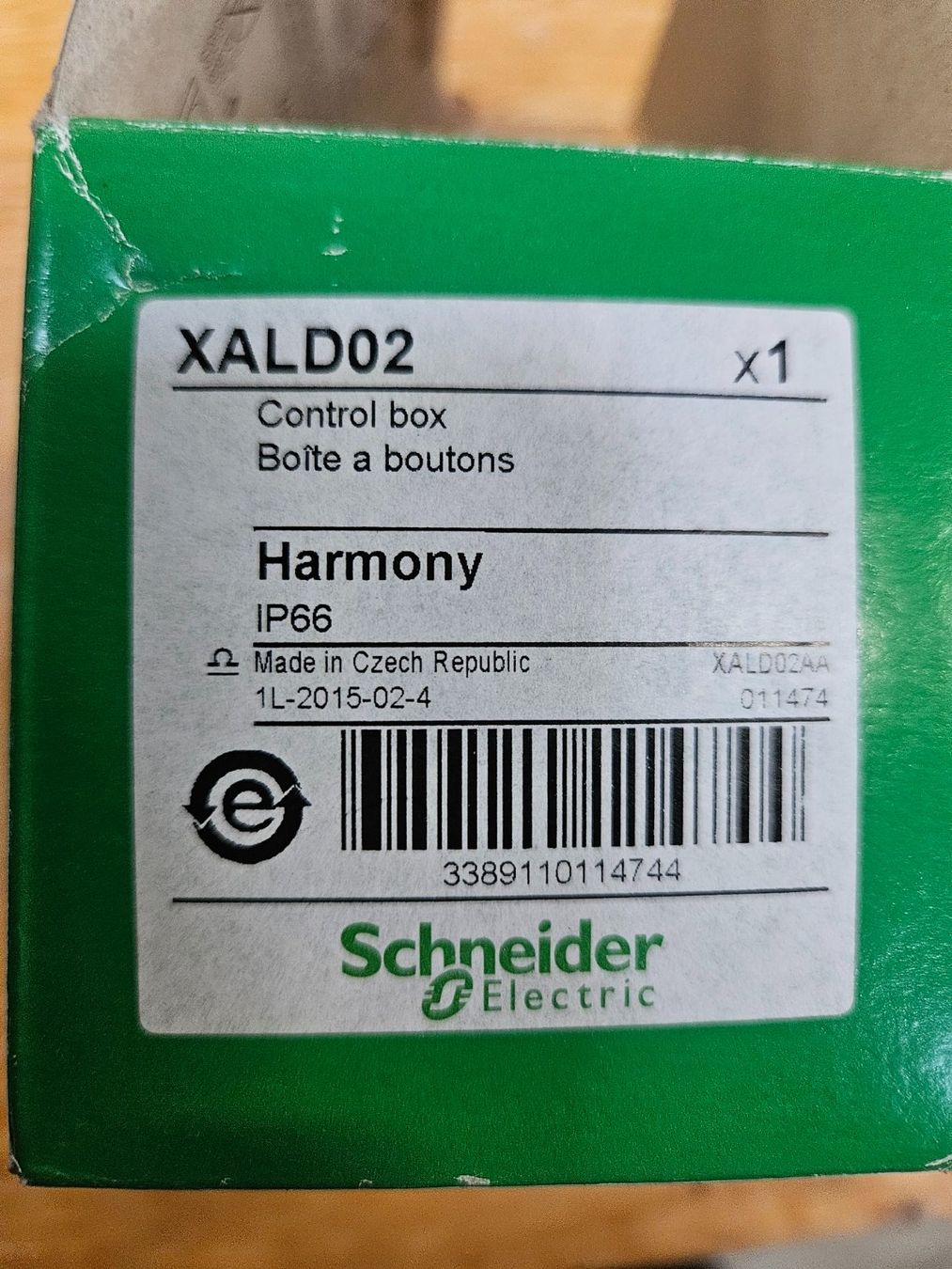 Schneider Electric Harmony XALD02 – Steuergehäuse / Control (Neu und ...