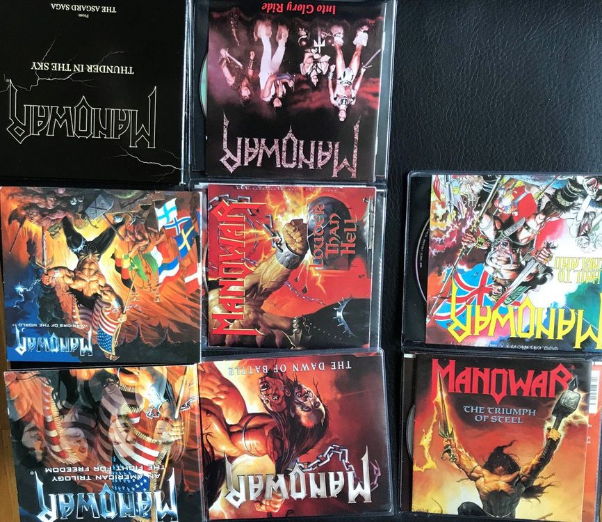 Manowar CD's Sammlung | Kaufen auf Ricardo