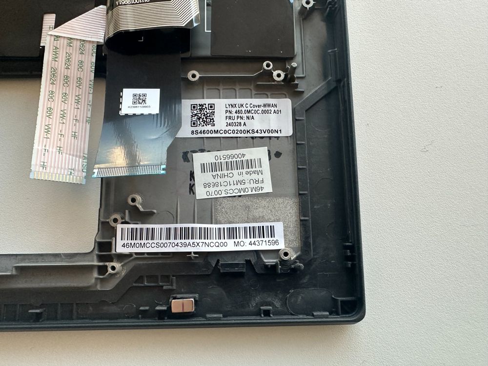 Keyboard Assembly SWISS Lenovo ThinkPad X13 Yoga Gen 2/3 NEU (Neu und ...