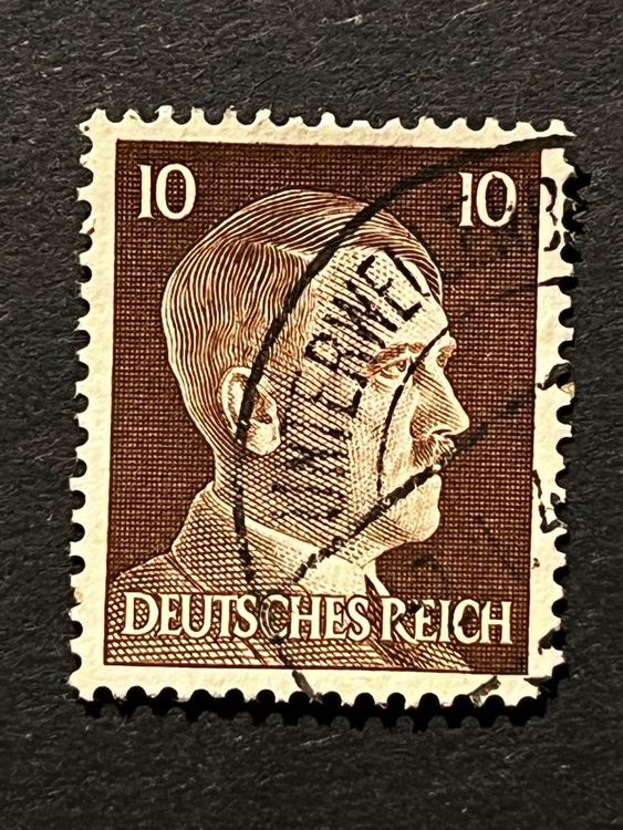 DR / Briefmarke Dritten Deutschen Reiches / Francobollo 3 Re (Gebraucht) in Chiasso für CHF 0.5 ...