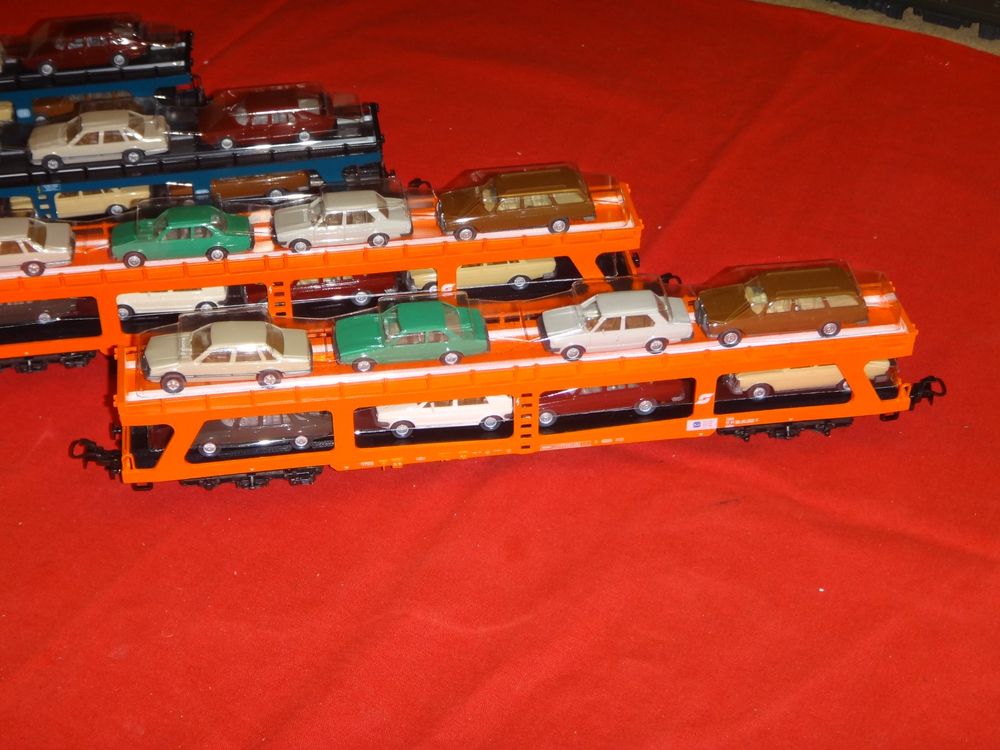 Märklin : 4 Autotransportwagen 4174, 4234 ,HO ,Fabrikneu | Kaufen auf ...