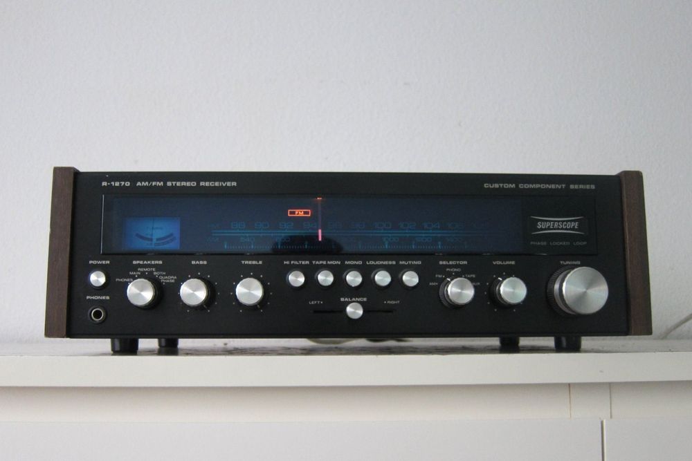 Superscope R-1270 AM/FM STEREO RECEIVER (Gebraucht) in Fahrweid für CHF 50 – mit Lieferung auf ...