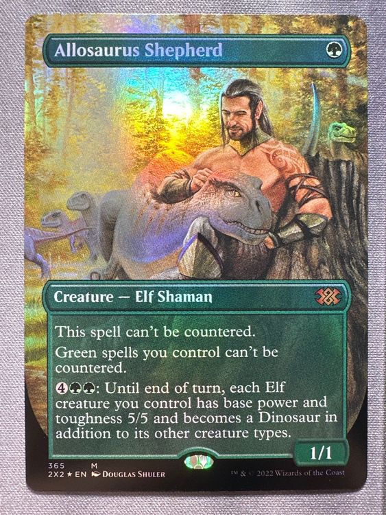 Allosaurus Shepherd FOIL Variant 365 Double Masters 2022 | Kaufen auf Ricardo