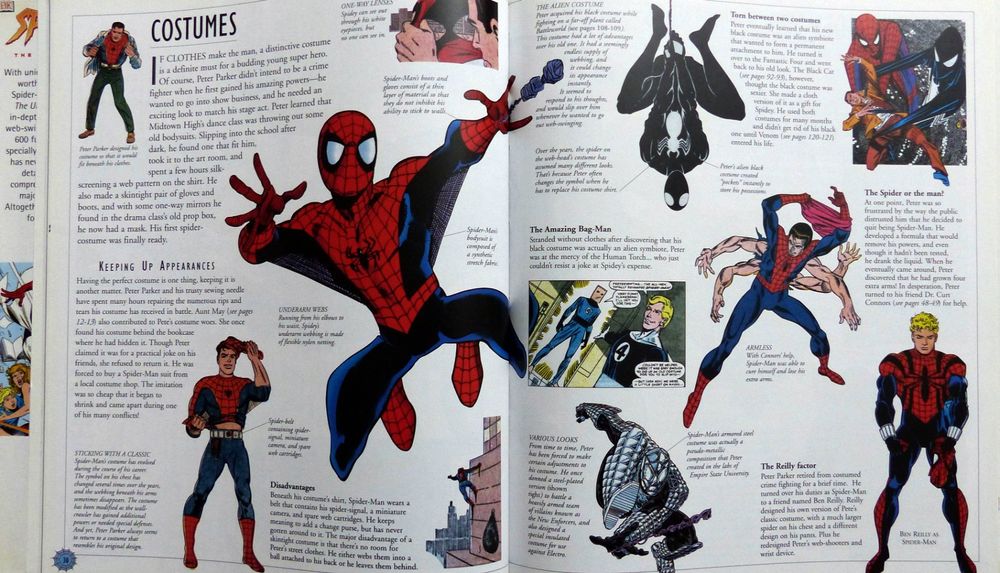 SPIDER-MAN THE ULTIMATE GUIDE HARDCOVER BOOK MARVEL 2001 (Gebraucht) in ...