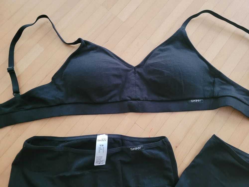 Skiny bügelloser, softschalen BH mit 2 Pantys, Gr. S / 36 | Kaufen auf ...