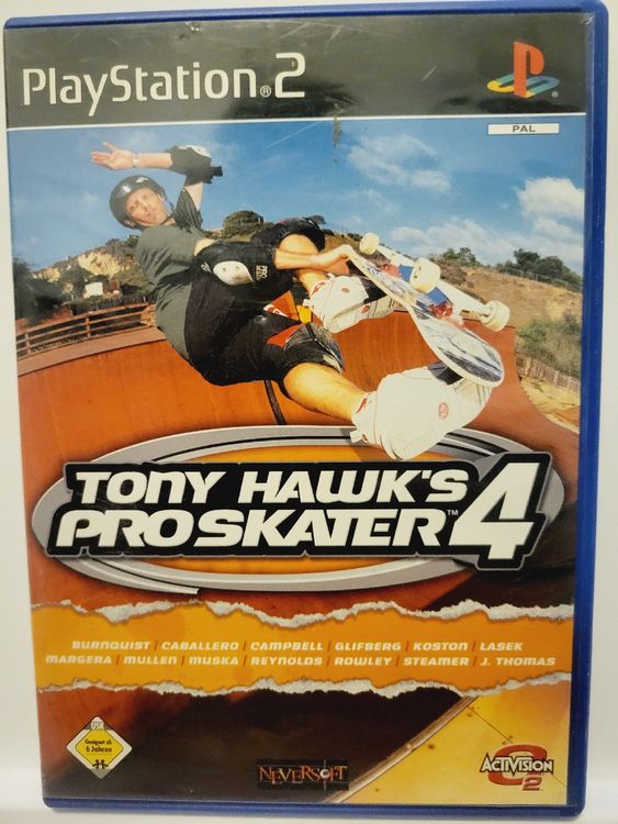Tony Hawk's Pro Skater 4 - Playstation 2 - PS2 | Kaufen auf Ricardo