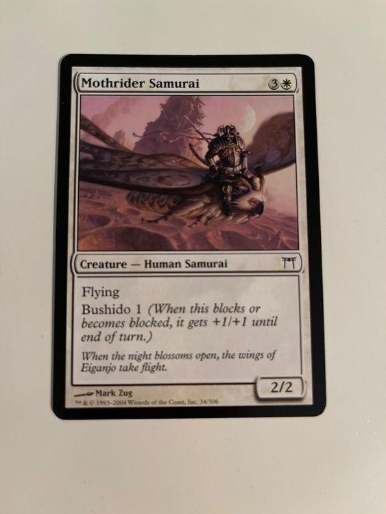 1 x Mothrider Samurai - Magic: The Gathering - MtG | Kaufen auf Ricardo