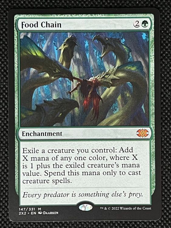 MTG Double Masters 2022 // Food Chain | Kaufen auf Ricardo