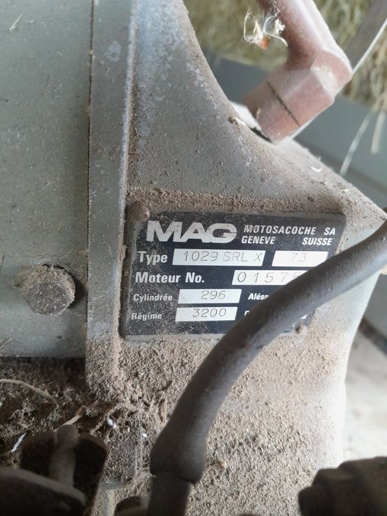 MAG Motor für Einachser (Gebraucht) in Schönenberg ZH für CHF 120 – nur ...