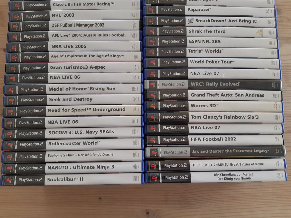 41 Playstation 2 Spiele - PS2 Sammlung - Alle Komplett | Kaufen auf Ricardo