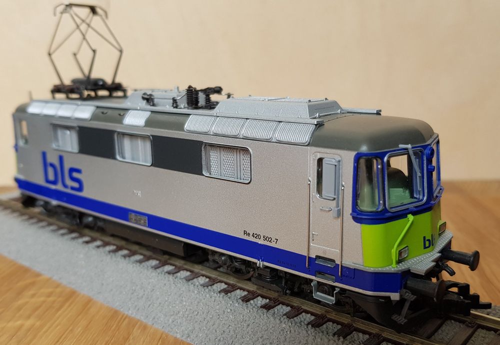 Roco 63844 E-Lok Re 420.5 BLS-Nina H0 GS Digital mit OVP (Gebraucht) in ...