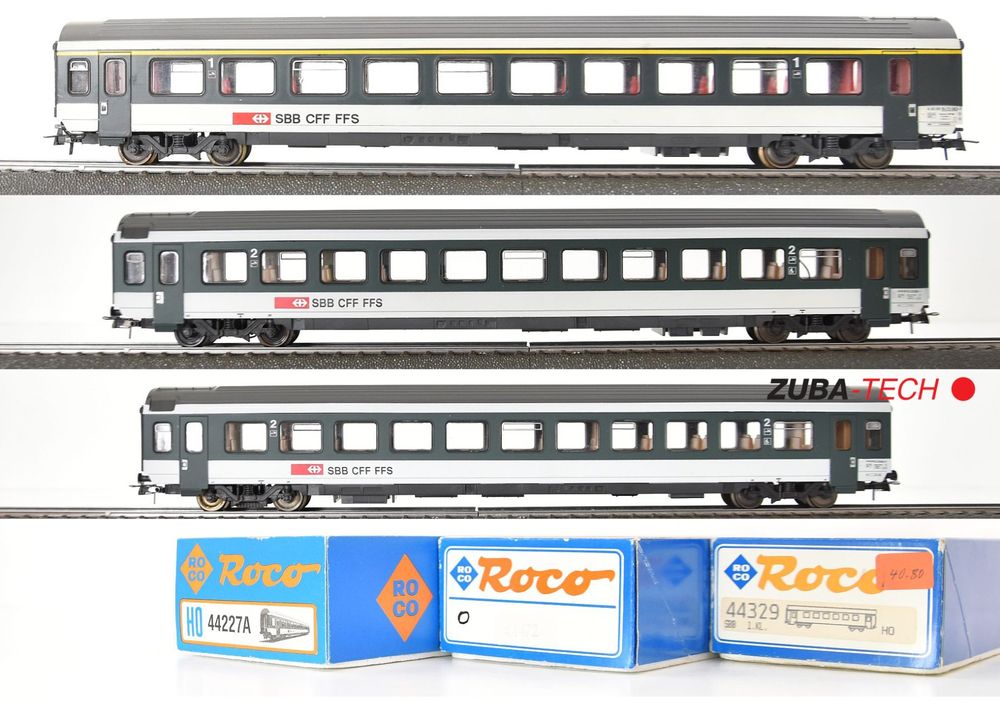Roco 3x Personenwagen EW IV SBB, H0 GS mit OVP (Gebraucht) in St. Gallen für CHF 21 – mit ...