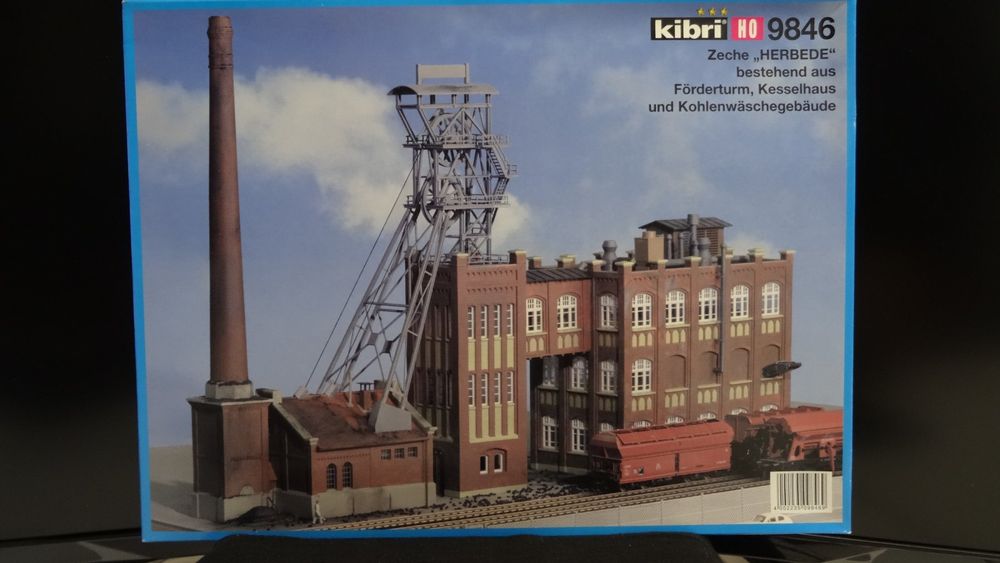Kibri 9846, Zeche Herbede, mehrteilig, ungeöffnet, NEU (Neu und ...