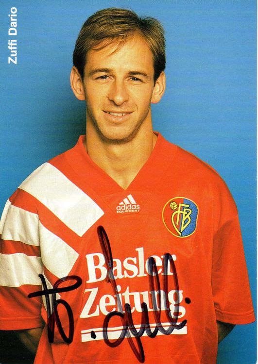 FC BASEL FCB DARIO ZUFFI AUTOGRAMMKARTE (Gebraucht) in Luzern für CHF 3 ...