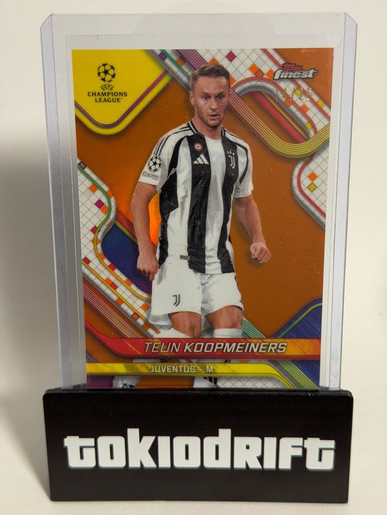 2024/25 Topps Finest Juventus TurinTelin Koopmeiners /25 (Gebraucht) in ...