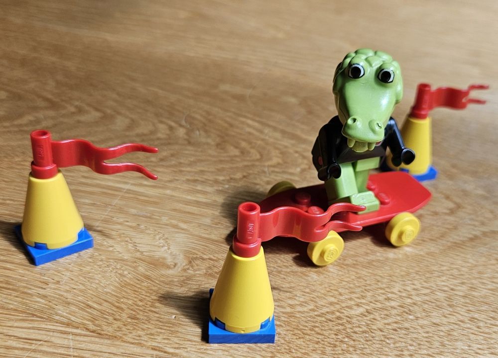 Lego Fabuland 3721 - Skateboarder Clive Krokodil (1988) (Gebraucht) in ...