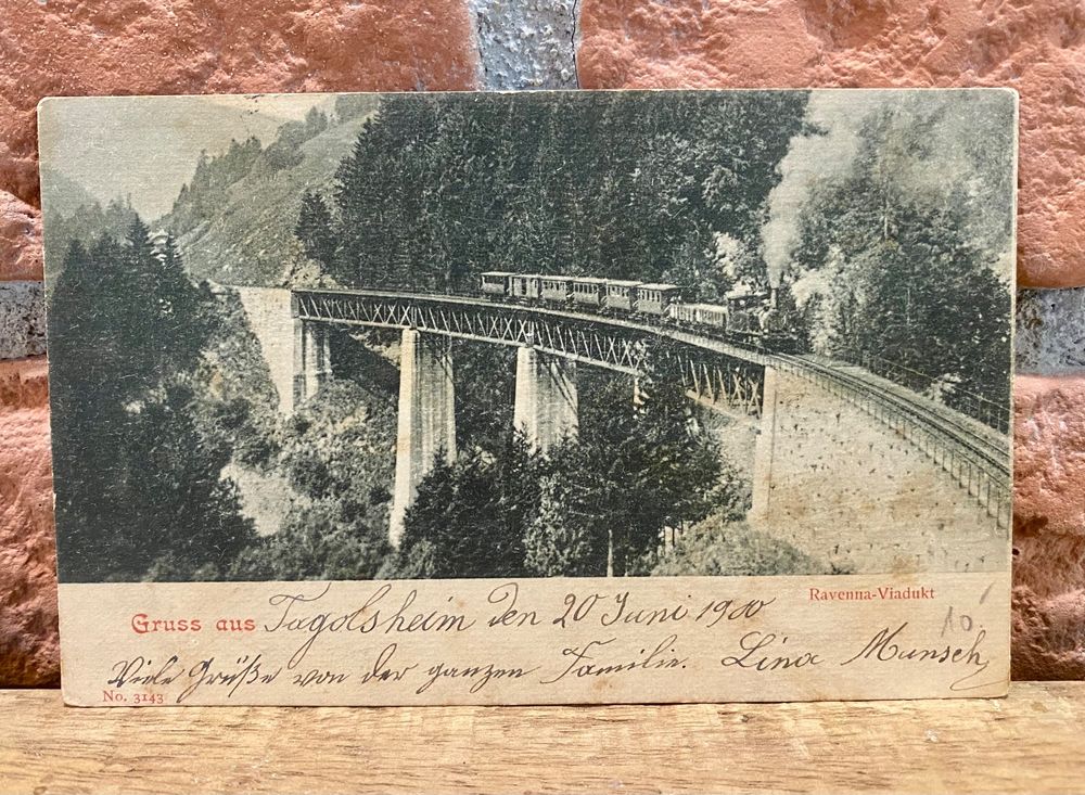 1900 - Antike AK Gruss aus - Ravenna Viadukt (D'occasion) à Root pour CHF 1 – avec livraison ...