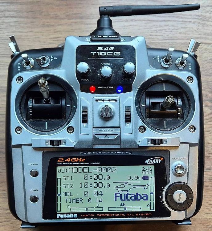 FUTABA SENDER T10CG 2.4GhZ mit Ultra PAC (Gebraucht) in Wolfhausen für ...