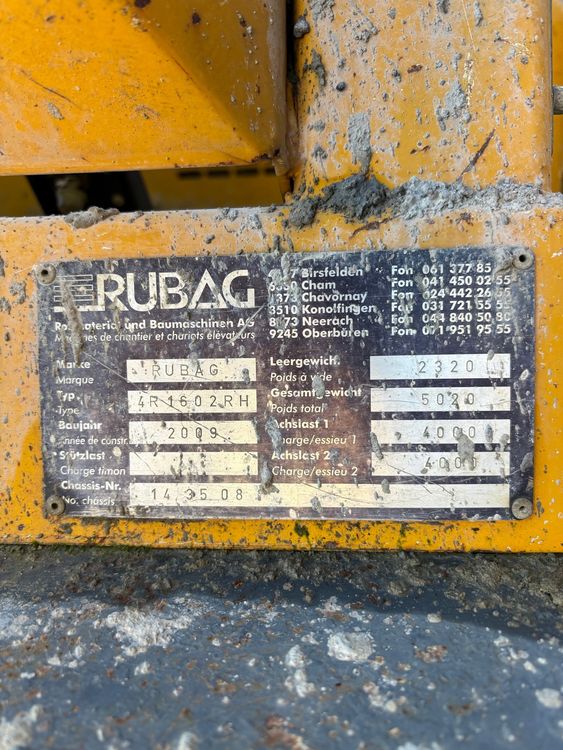 Rubag Dumper (Lot 1300) Standort 4153 Reinach | Kaufen auf Ricardo