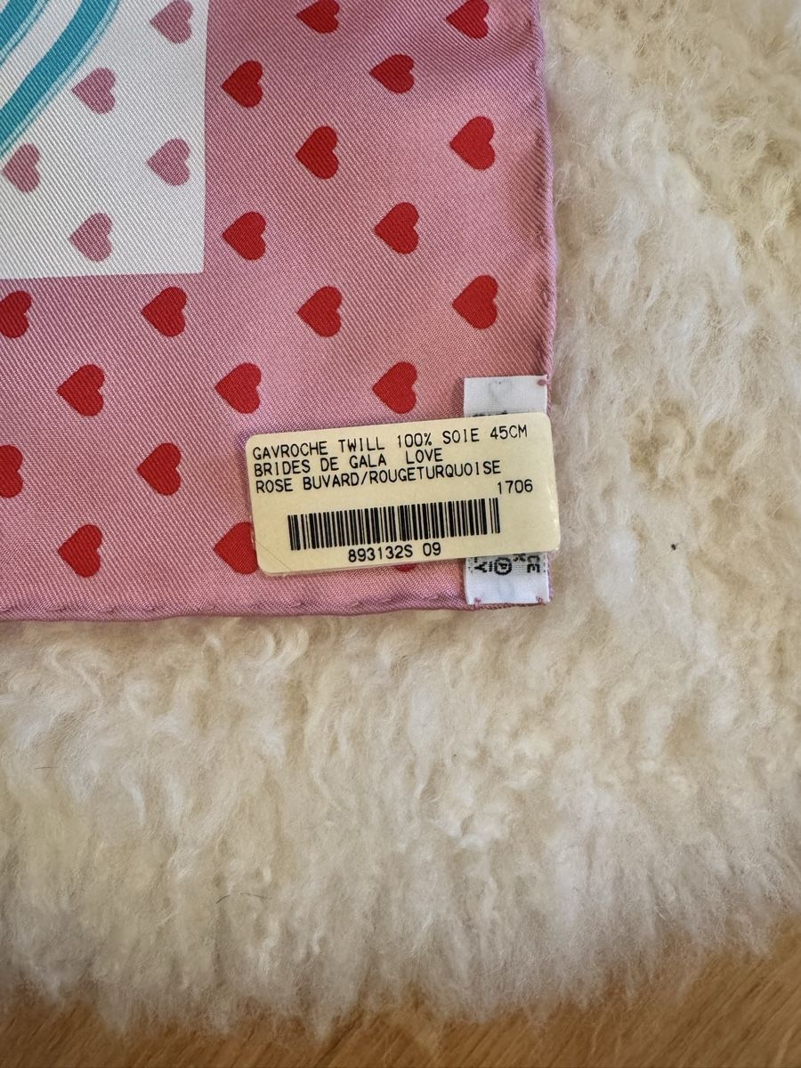 Gavroche Hermès brides de gala love neuf (Neu und originalverpackt) in ...
