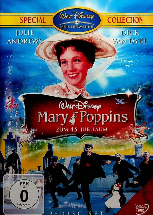 Doppeldisc DVD Mary Poppins zum 45. Jubiläum (Gebraucht) in Reitnau für ...