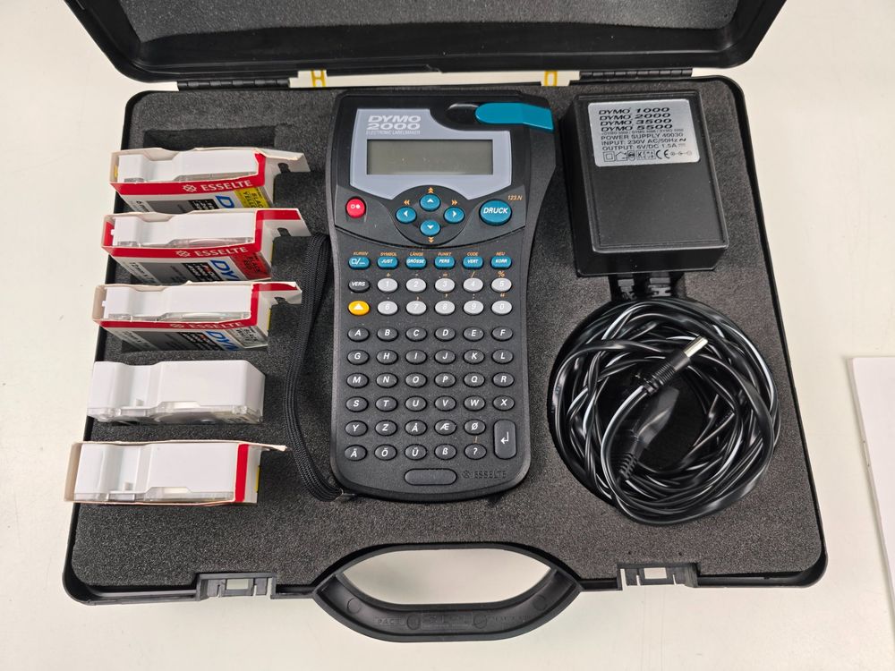 DYMO 2000 Etikettendrucker + Zubehör K 138 | Kaufen auf Ricardo