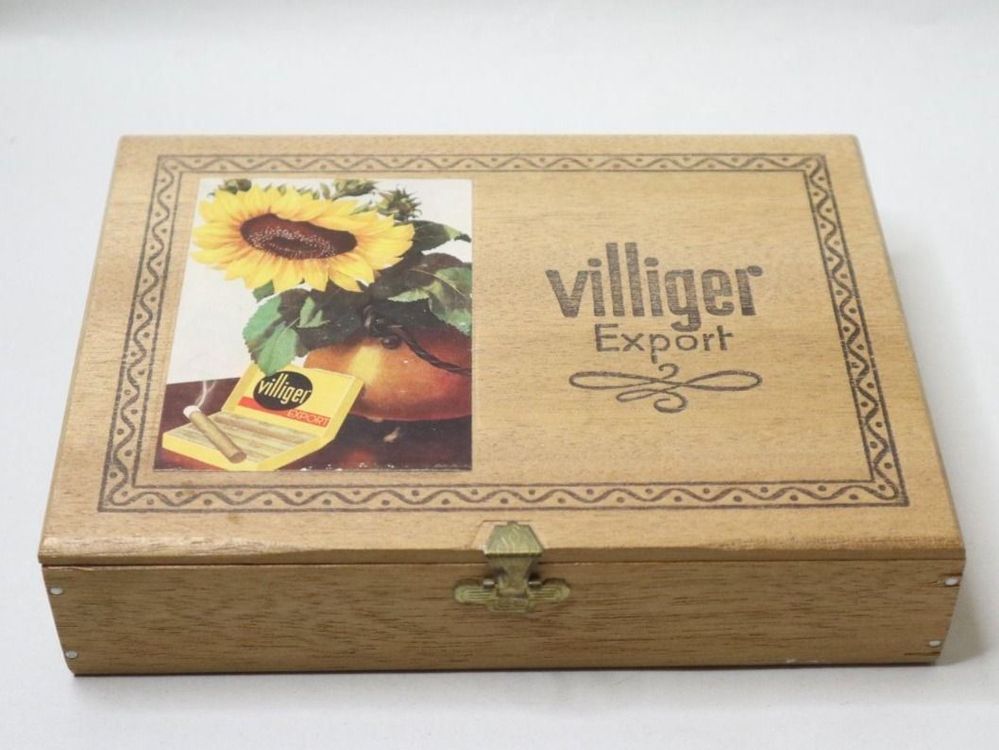 Villiger Sperrholz Stumpen Schachtel (D'occasion) à Eschenbach SG pour ...