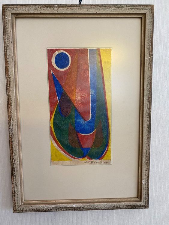 Modernes Bild sign. Bösch datiert 54 (Gebraucht) in Buochs für CHF 20 ...