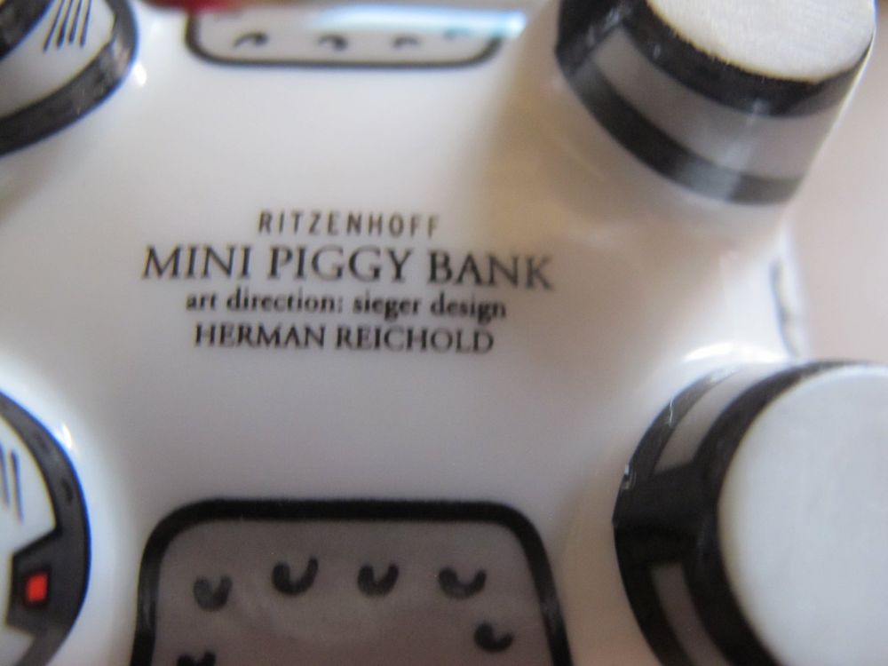 Sparschwein Keramik Ritzenhoff Design Hermann Reichold 70er (Neu ...