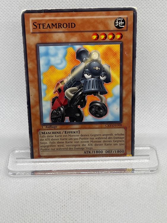 Yu-Gi-Oh! Karte Steamroid CRV-DE008 1. Auflage (Gebraucht) in ...