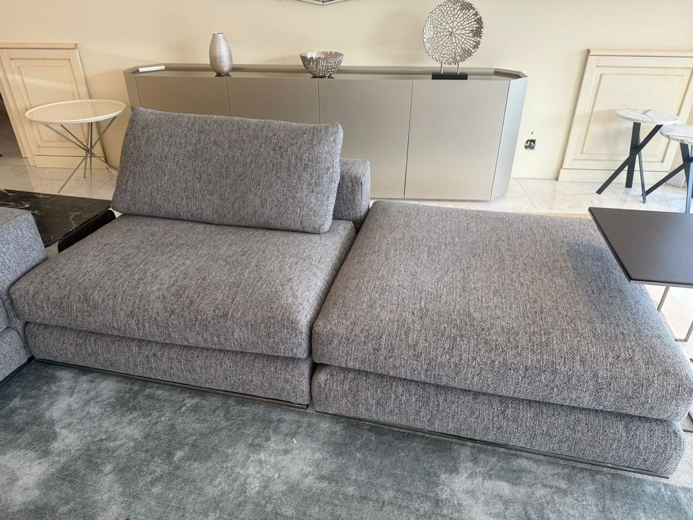 Display Minotti Hamilton Modular Sofa (Grey) (Neu (gemäss Beschreibung ...