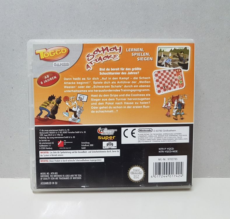 DS Schach Attacke das grösste schachturnier des Jahres (Gebraucht) in ...
