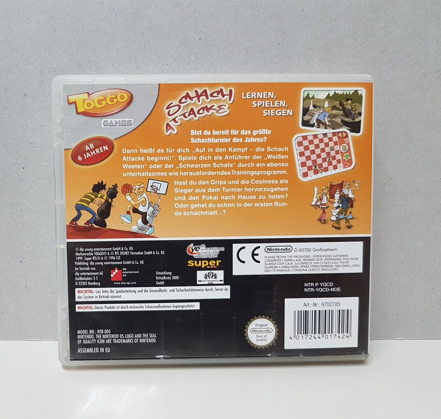 DS Schach Attacke das grösste schachturnier des Jahres (Gebraucht) in ...