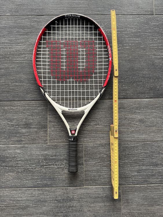 Wilson Roger Federer 21 Tennisschläger Racket für Kinder (Gebraucht) in ...