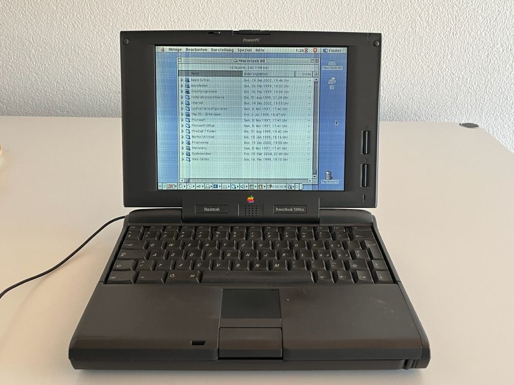 Apple Macintosh PowerBook 5300cs defekt | Kaufen auf Ricardo