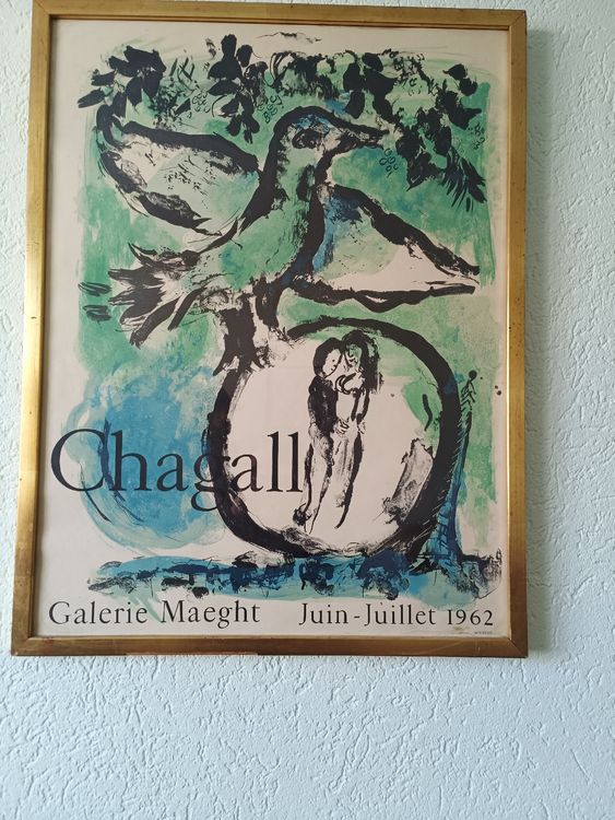 Galerieplakat Marc Chagall (Gebraucht) in Delémont für CHF 70 – mit Lieferung auf Ricardo kaufen
