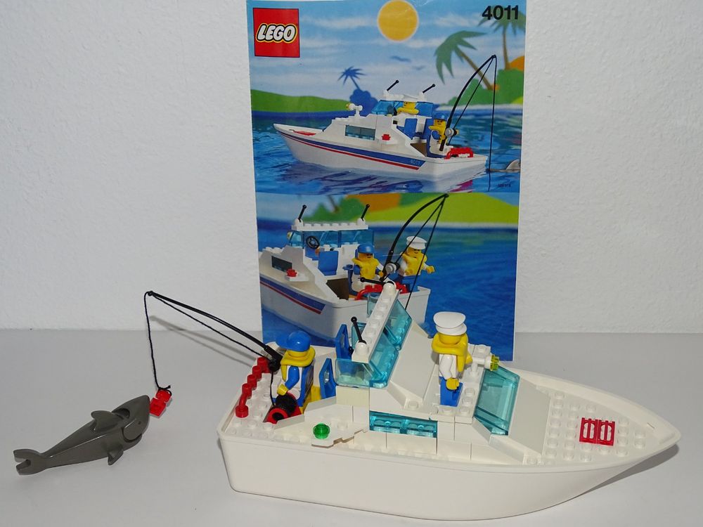 4011 - Cabin Cruiser / Hochsee-Yacht - LEGO System (1991) | Kaufen auf ...