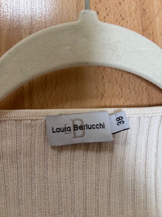 Laura Berlucchi - Pullover - 100% Seide - Ecru - Gr. 38 (Gebraucht) in ...