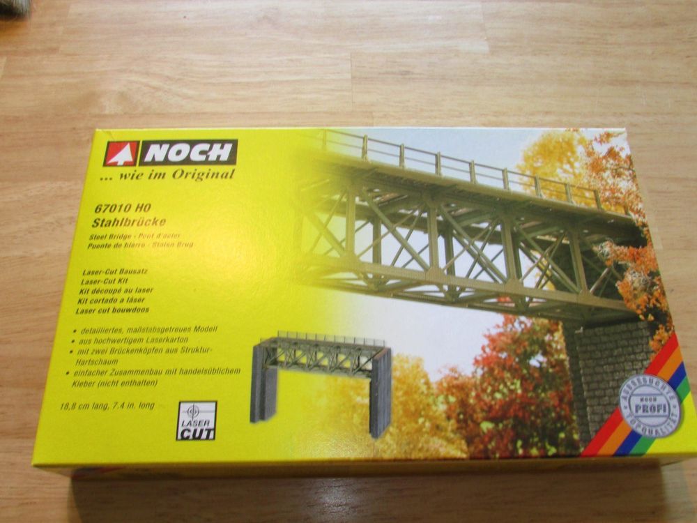 Noch 67010 Stahlbrücke H0, Neu, OVP | Kaufen auf Ricardo