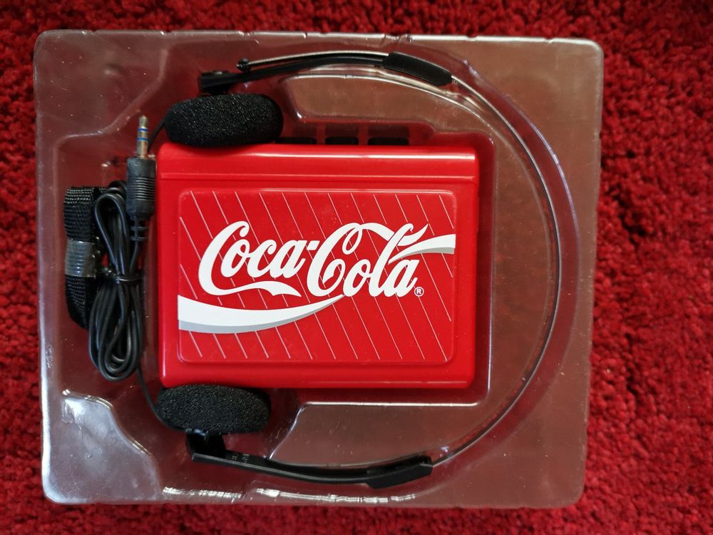 Coca Cola Walkman von 1989 - Neu & OVP (Neu und originalverpackt) in ...