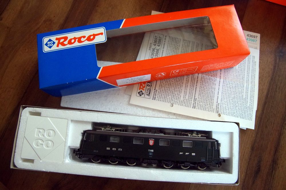 Roco 43697 - SBB Ae 6/6 Nr. 11446 "Bellinzona" (Gebraucht) in ...