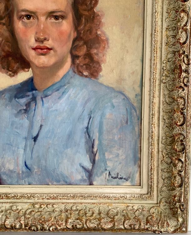 Porträt Gemälde von einer Dame unleserlich Signiert (Gebraucht) in Root für CHF 35 – mit ...