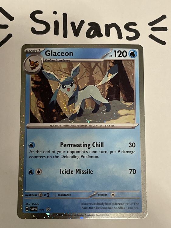 Glaceon Holo Black Star Promo SVP171 Englisch | Kaufen auf Ricardo